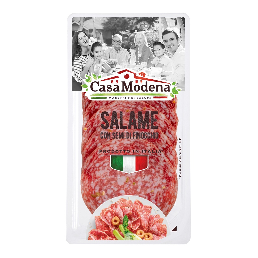 Casa Modena Italian Charcuterie - Fennel Seeds Salame 80g | CN Foods