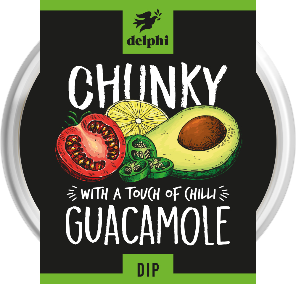 Delphi Dips - Guacamole 150g | CN Foods