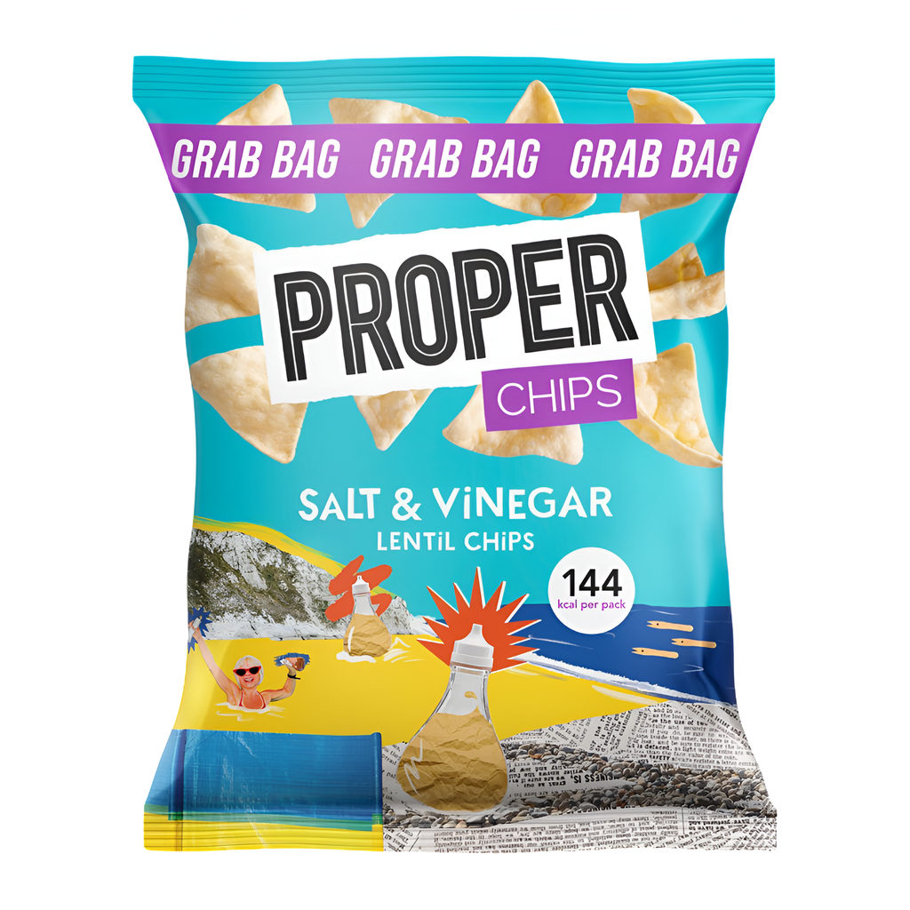 [PRE-ORDER] Proper Chips - SMALL Salt and Vinegar X 30 X 31g | CN Foods