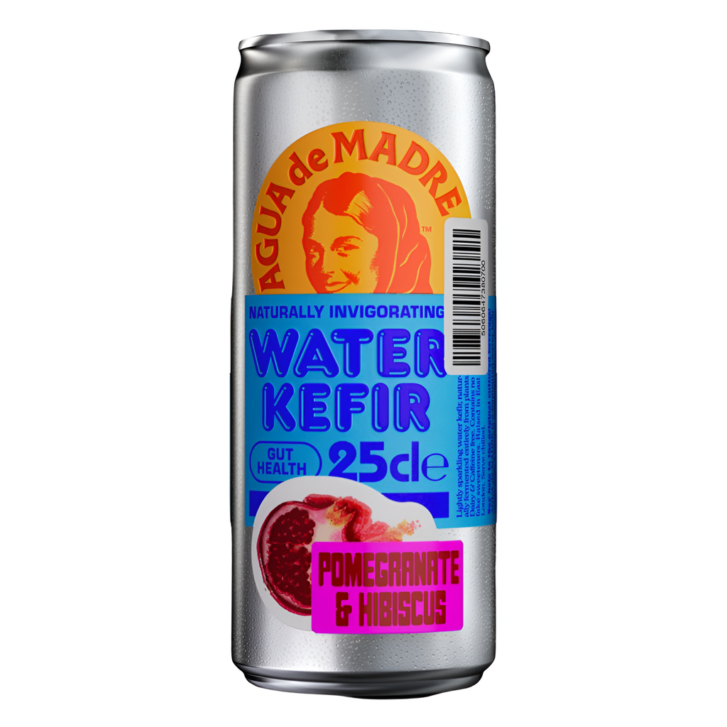 [20% OFF] Agua de Madre Water Kefir - CAN Pomegranate & Hibiscus X 12 X 250ml | CN Foods